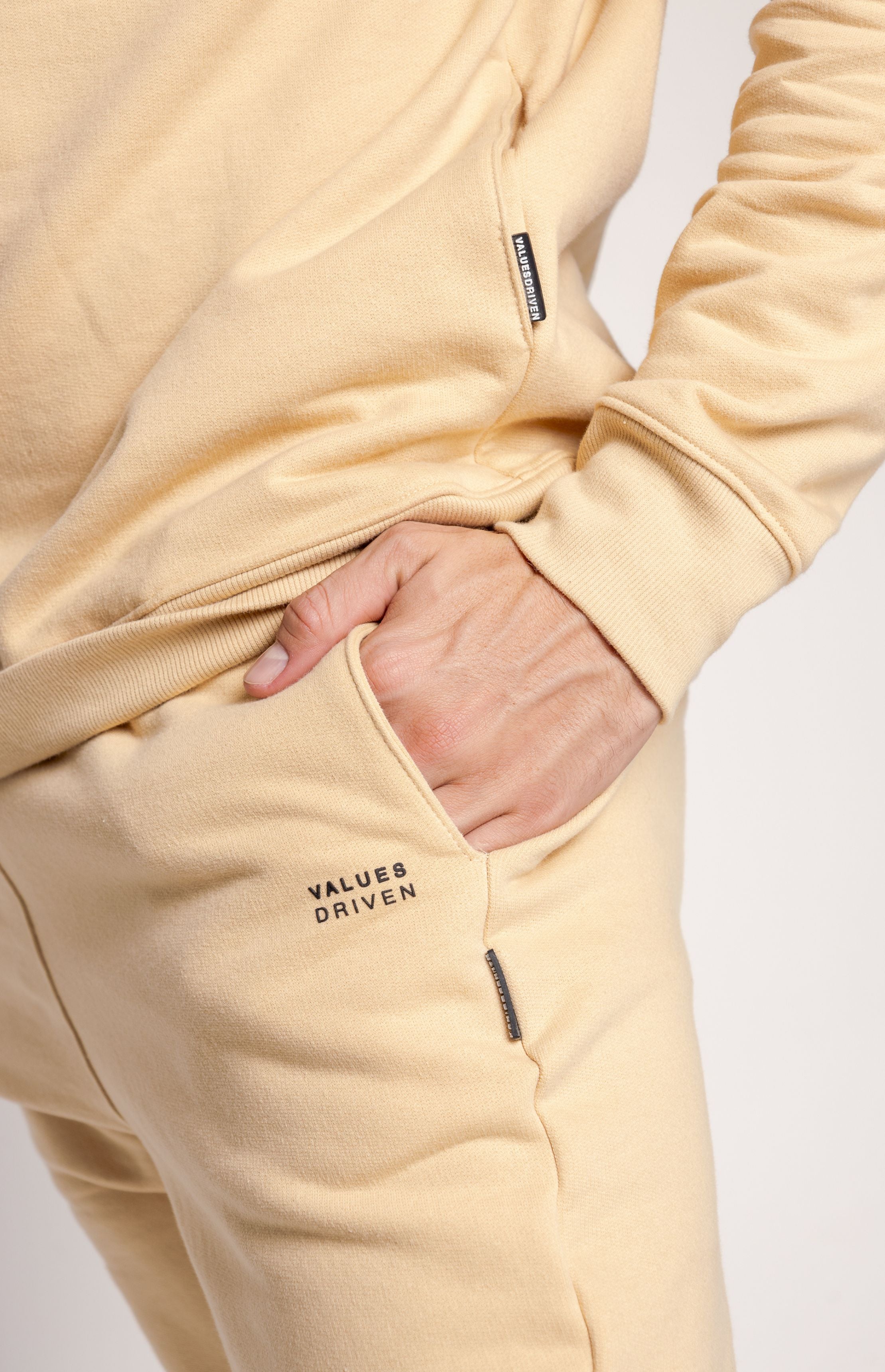 Consistency Jogger Beige – Values Driven