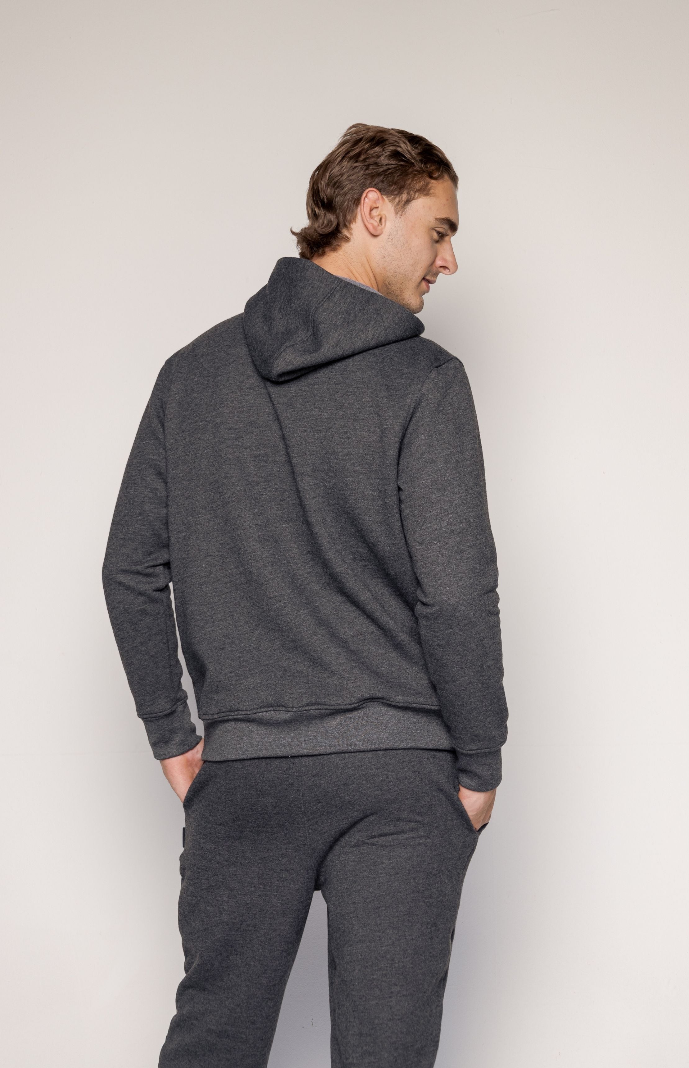 Gratitude Hoodie Gray – Values Driven