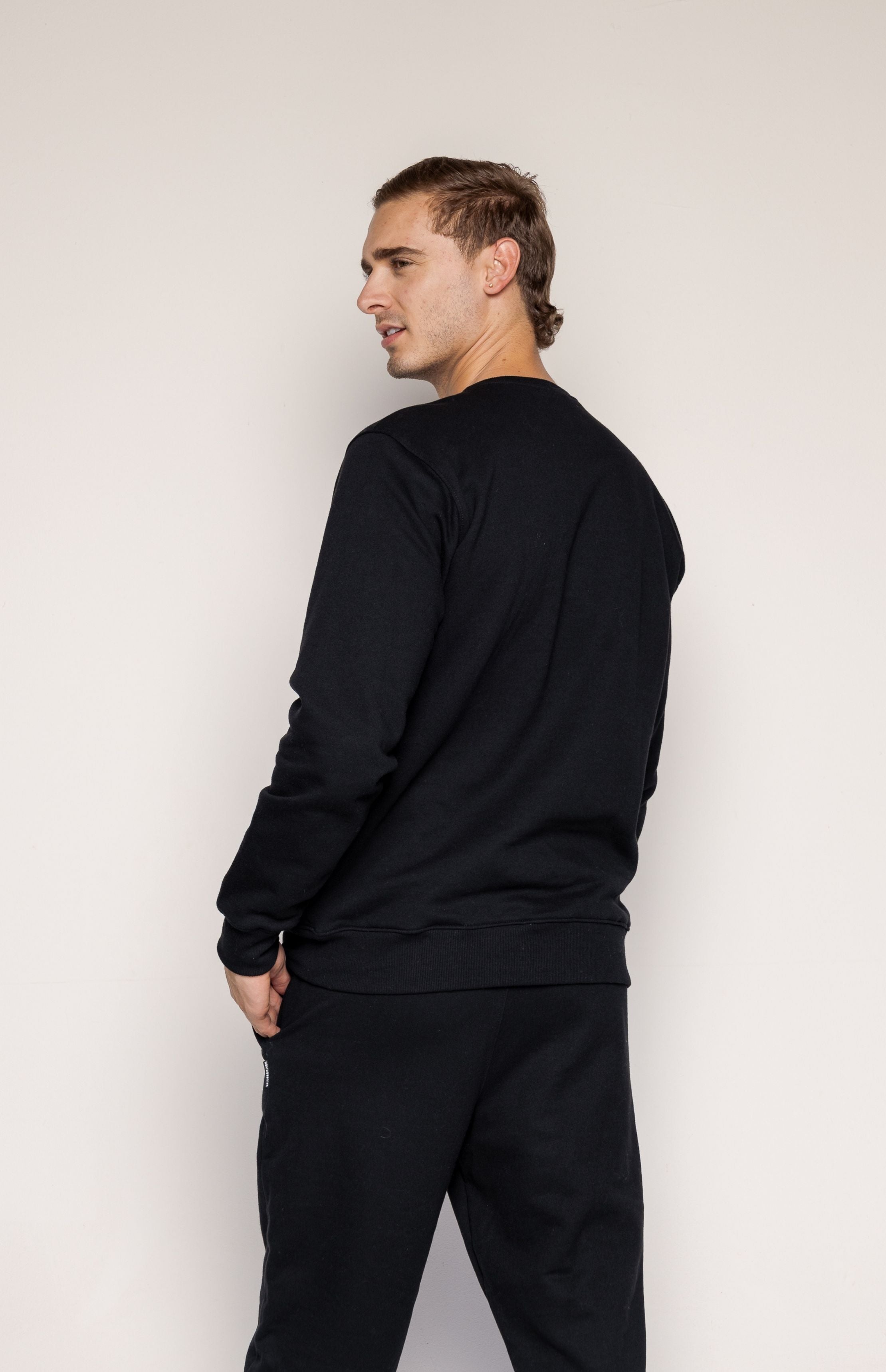 Respect Crewneck Black – Values Driven