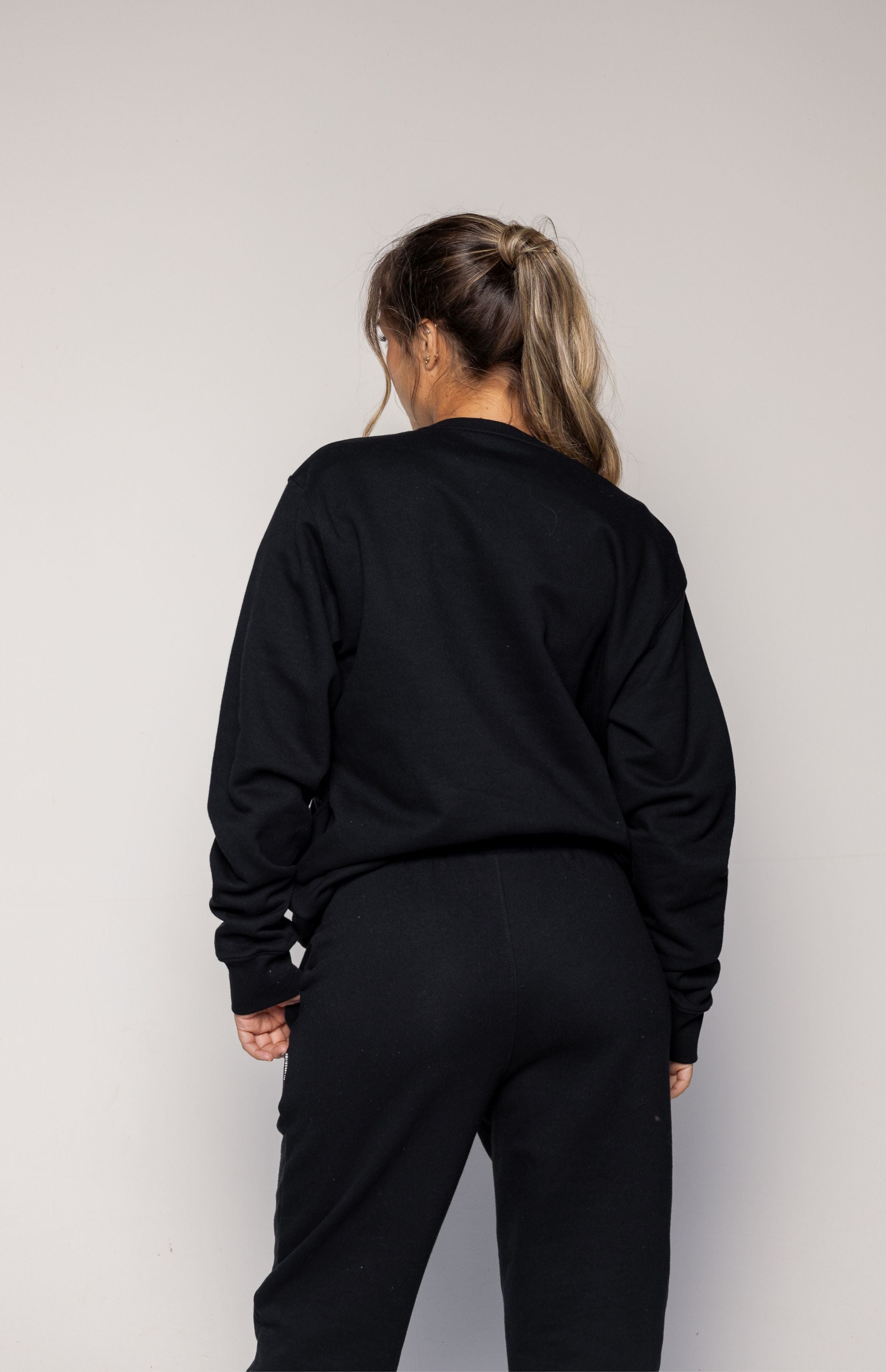 Respect Crewneck Black – Values Driven