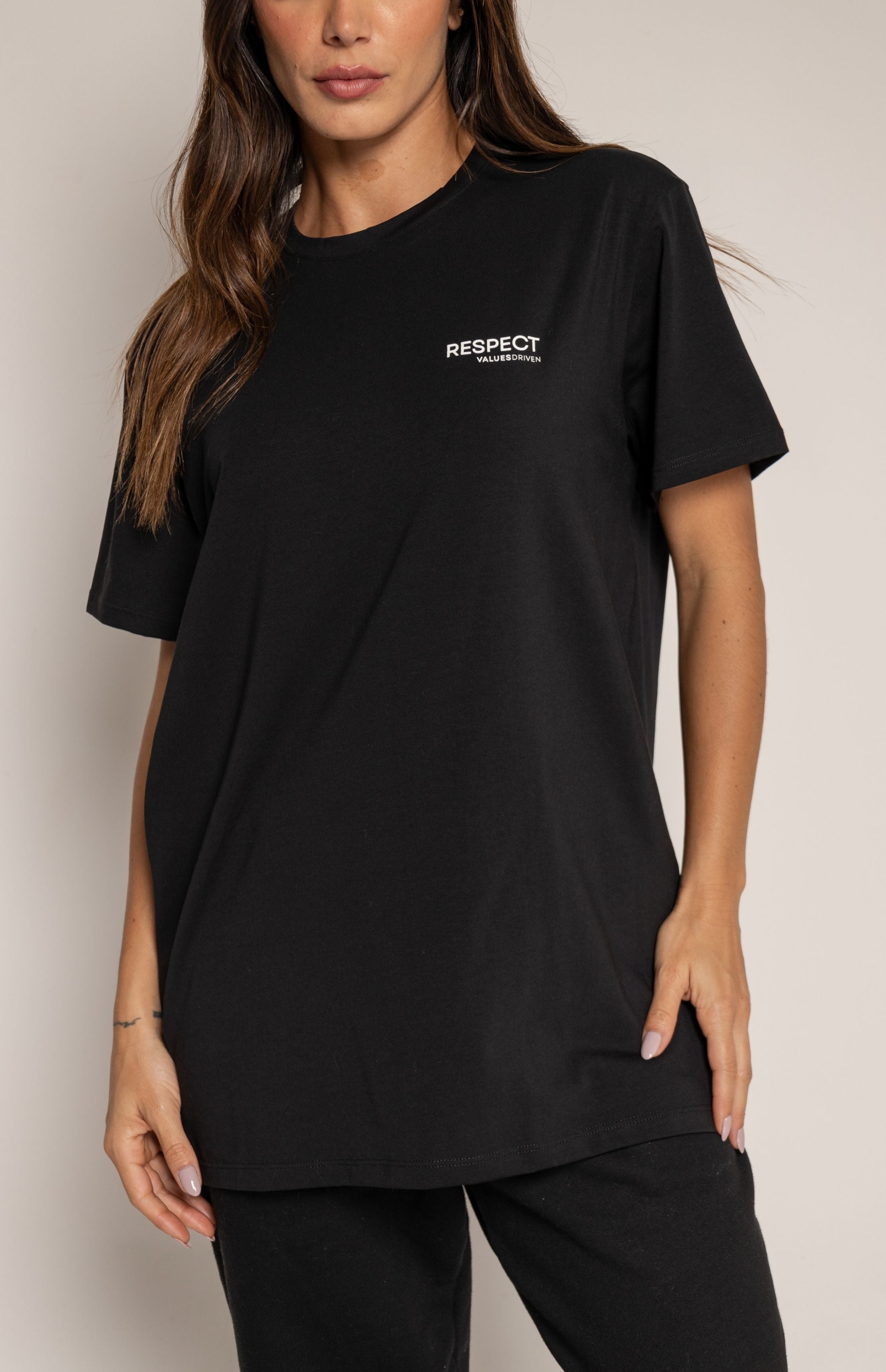 Respect T-Shirt Black – Values Driven