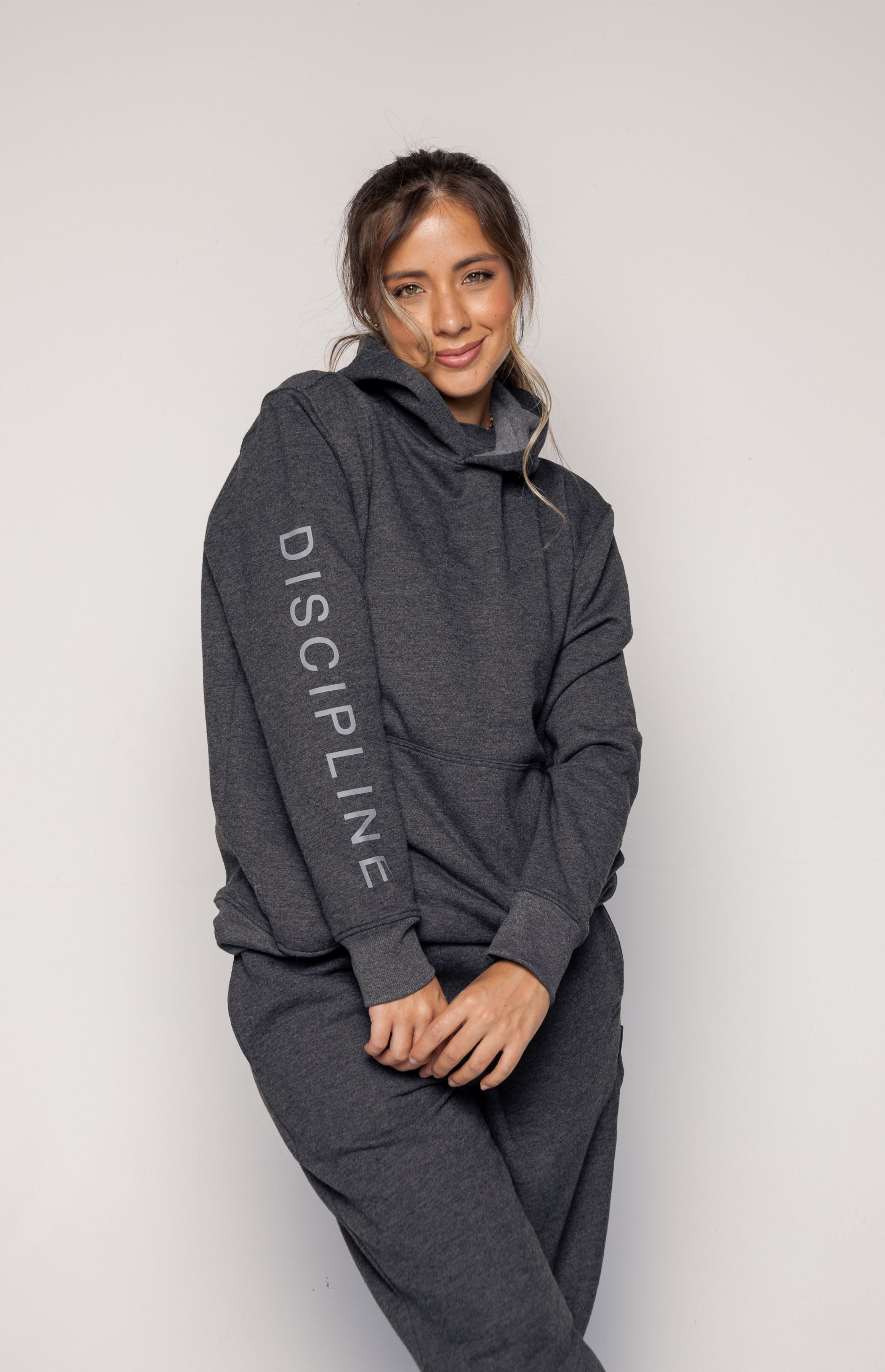 Discipline Hoodie Gray – Values Driven