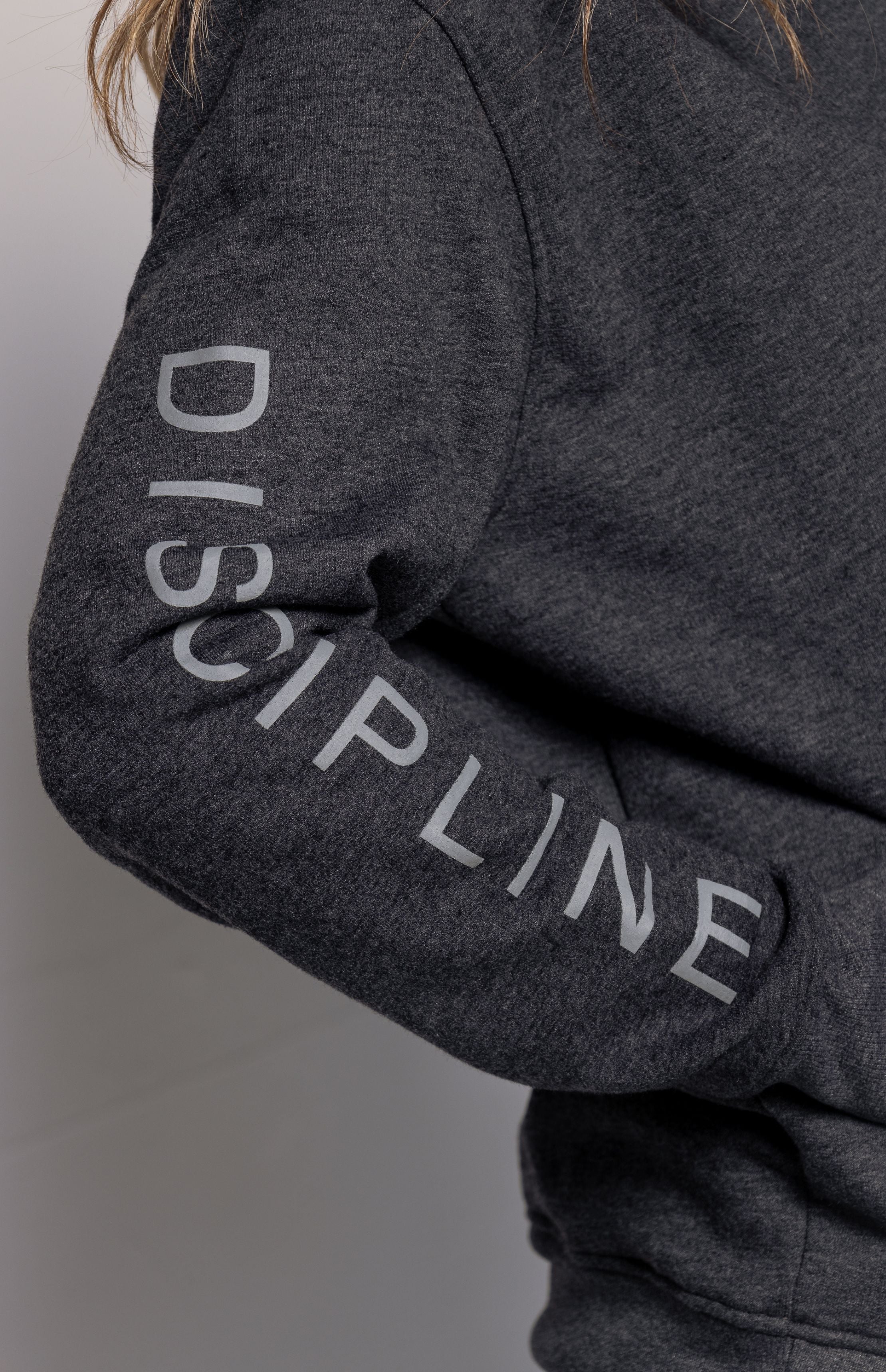 Discipline Hoodie Gray – Values Driven
