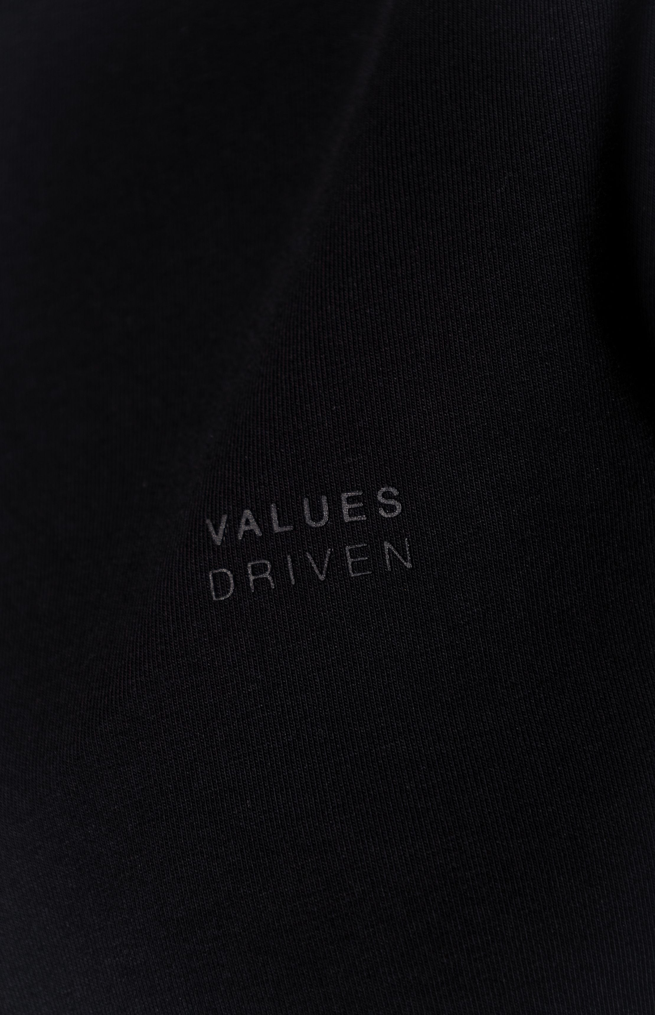 Resilience Crop Top Black – Values Driven