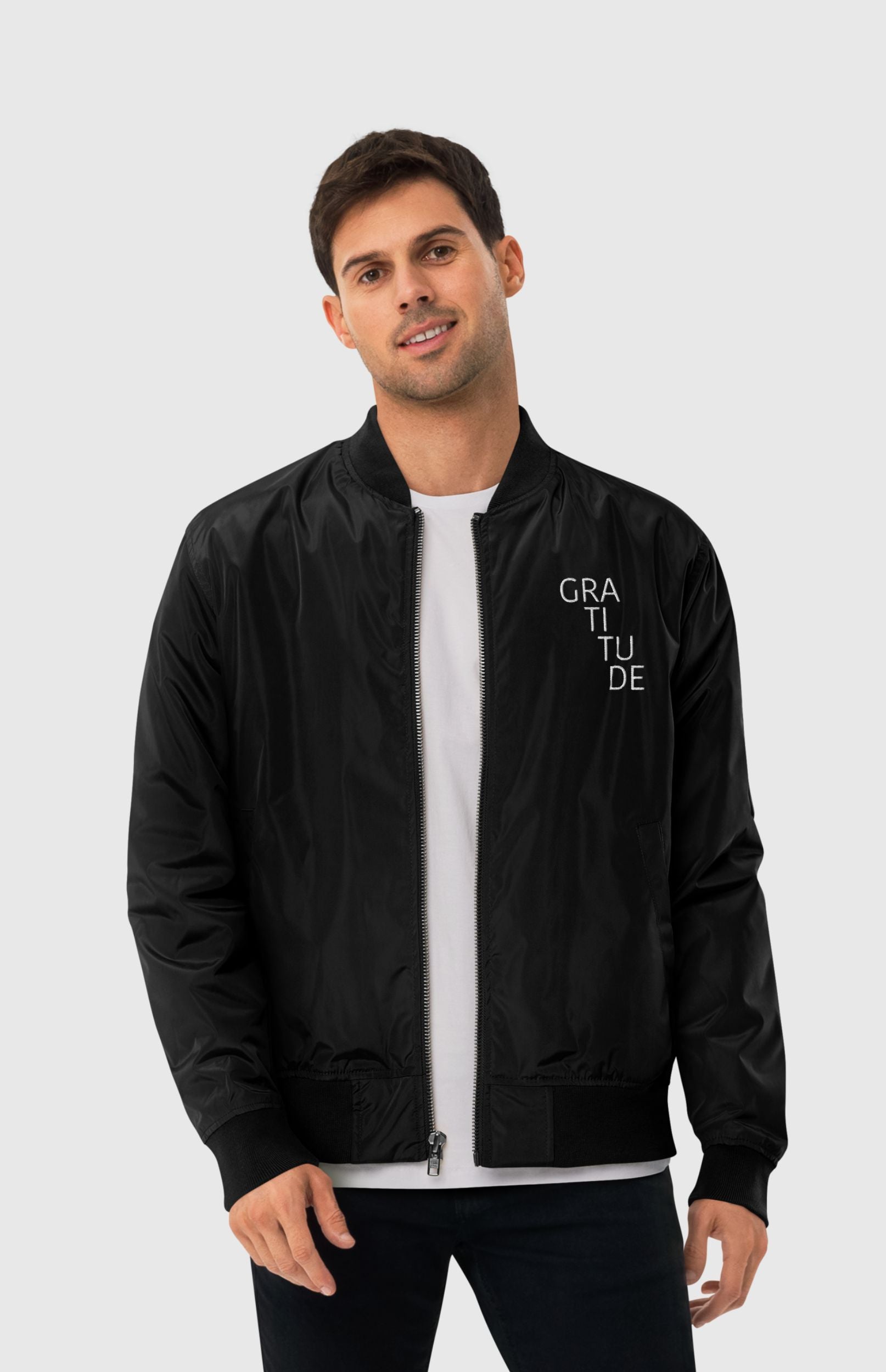 Premium Gratitude Jacket – Values Driven