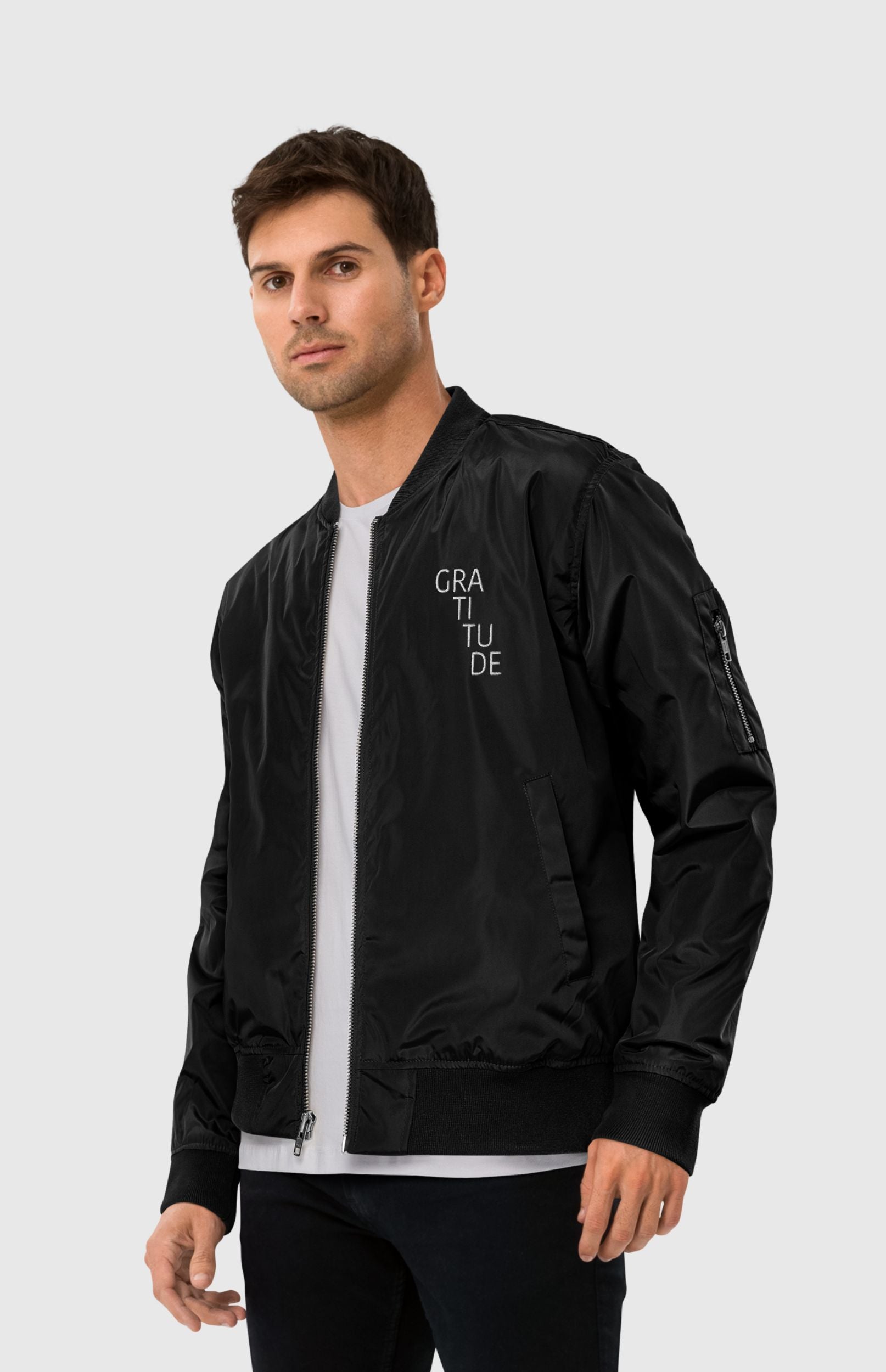 Premium Gratitude Jacket – Values Driven