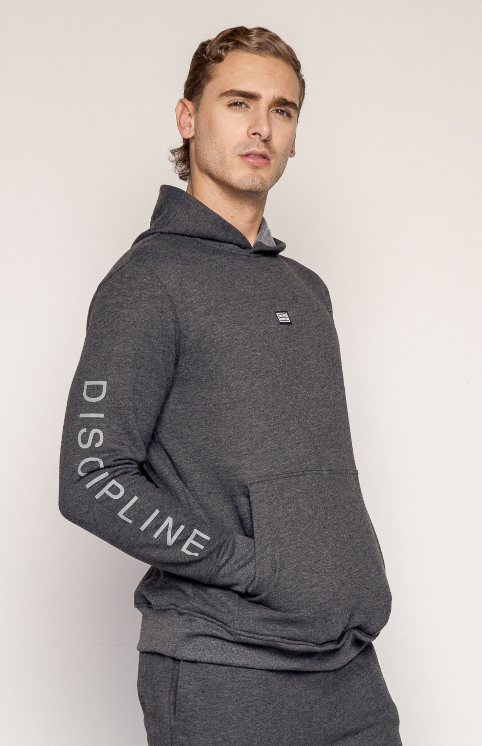 Discipline Hoodie Gray – Values Driven